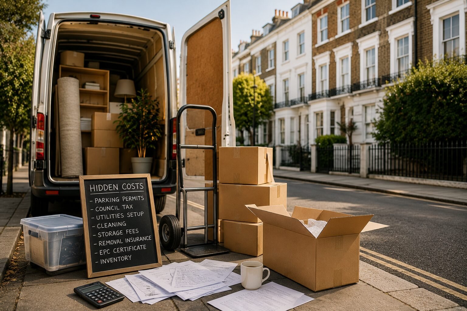 Hidden Costs of Moving House in London And How to Avoid Them