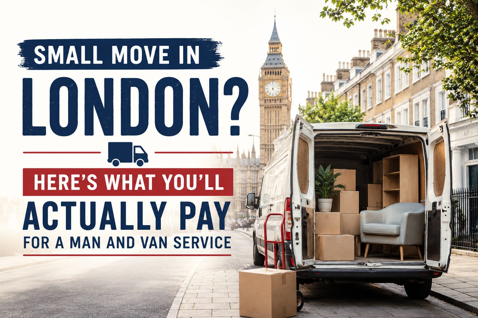 Small Move in London? Here's What You'll Actually Pay for a Man and Van ...